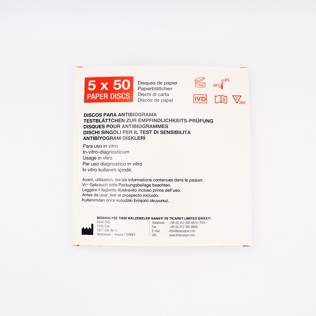 (AST) Antibiotic Susceptibility Testing Discs-Fluid Science