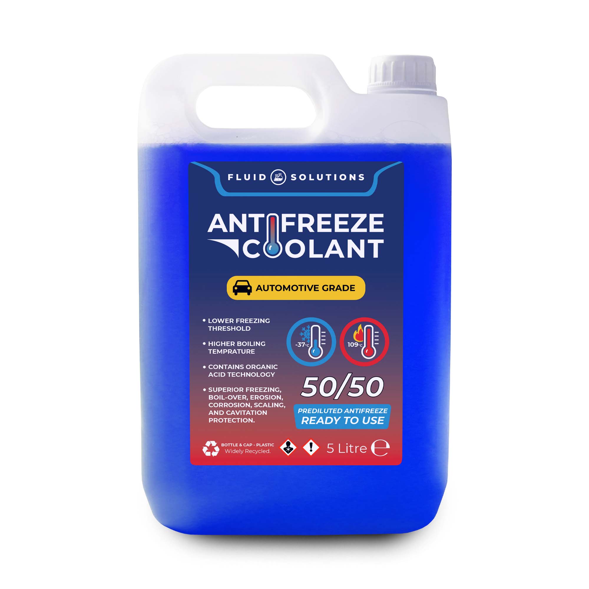 Antifreeze Coolant - Automotive & Technical Grade - Fluid Science
