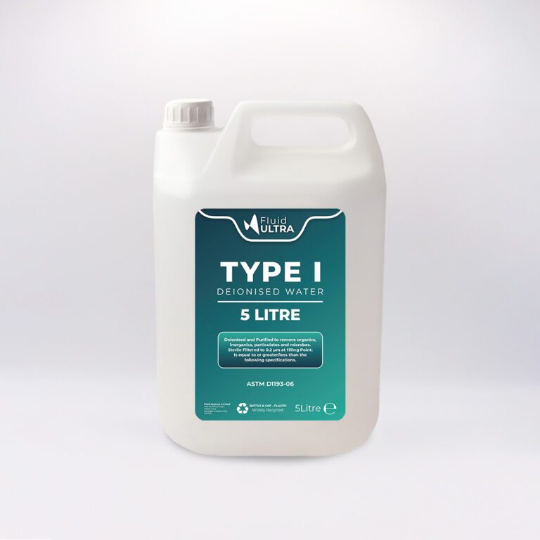 TYPE 1 Water - ASTM D1193-06 - Fluid Science